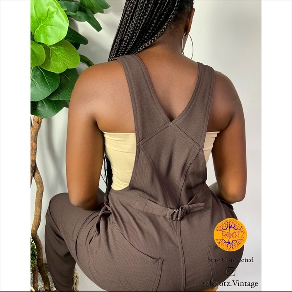 Alex Garfield | Pants & Jumpsuits | Alex Garfield Vintage Brown Ribbed ...